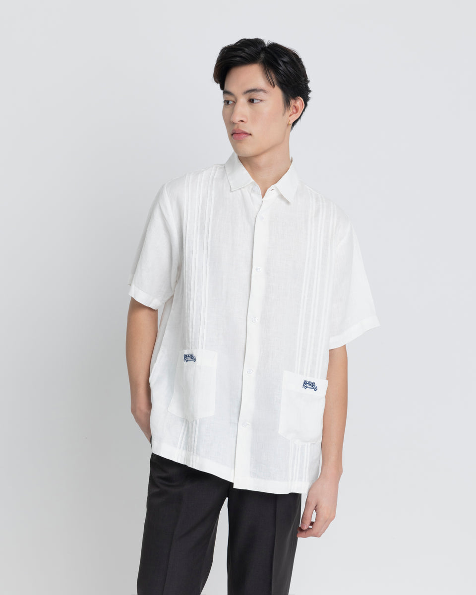 Pleated Jeepney, OFF-WHITE – Studio Philippo